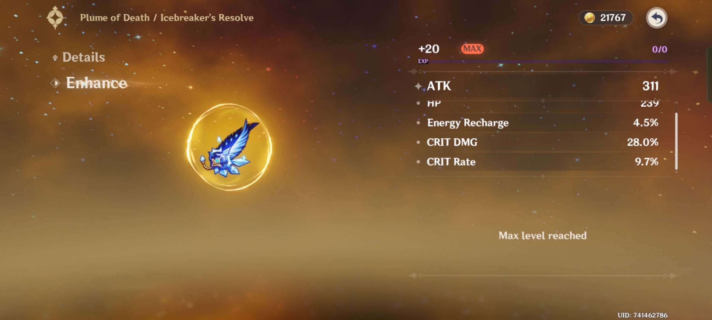 I present to you my new prised possession! A new feather! Genshin ...