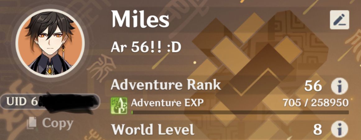 Happy AR 56! :D Genshin Impact | HoYoLAB