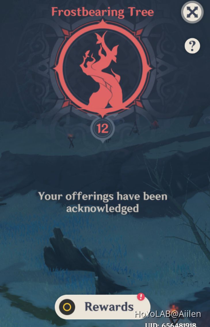 Level 12 on the frostbearing tree!! Genshin Impact | HoYoLAB