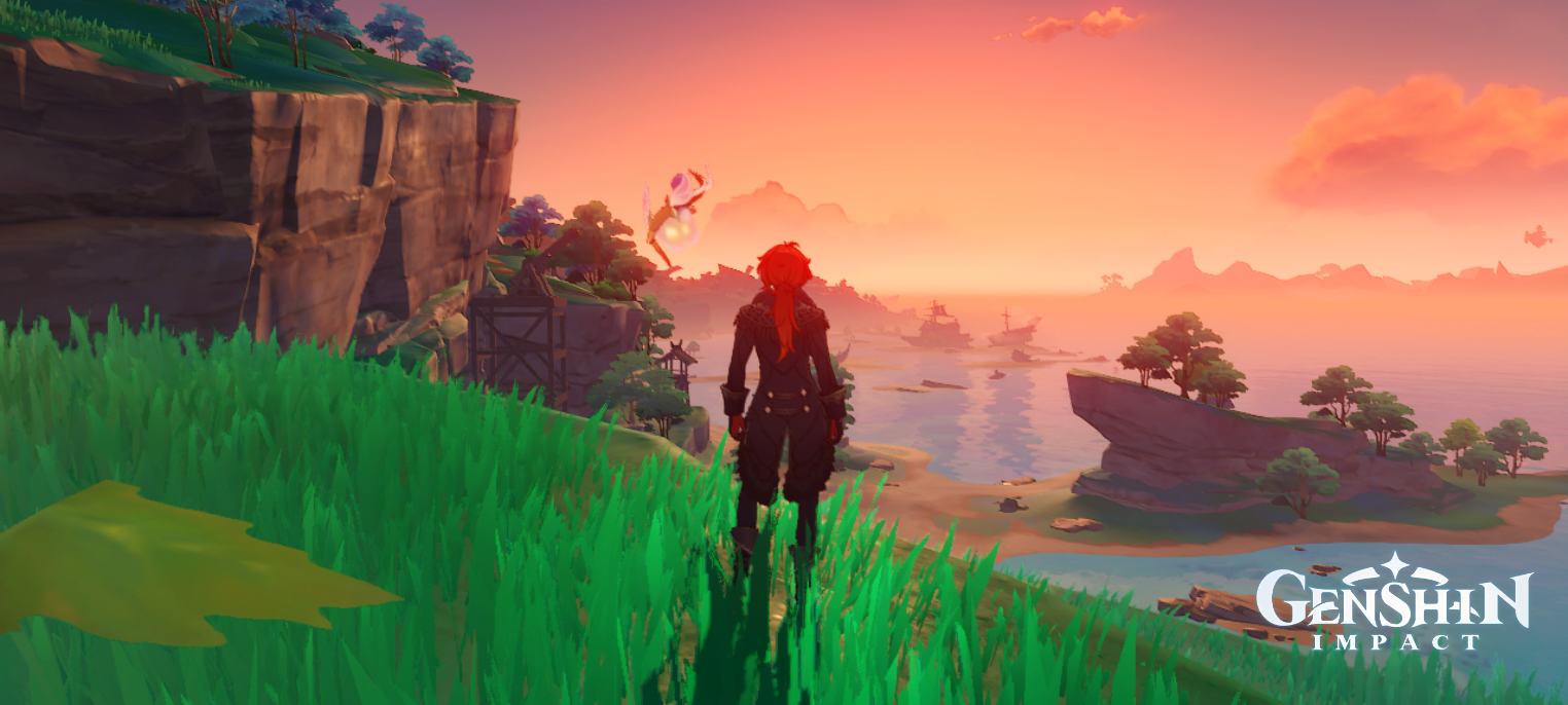 Sunset in Inazuma Genshin Impact | HoYoLAB