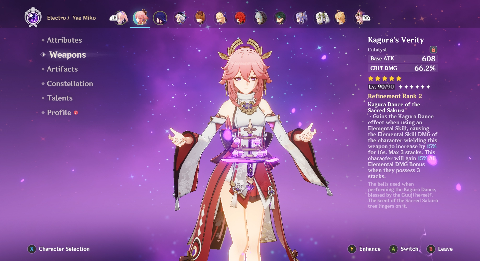 Wishes on Weapon for Yae Miko Genshin Impact | HoYoLAB