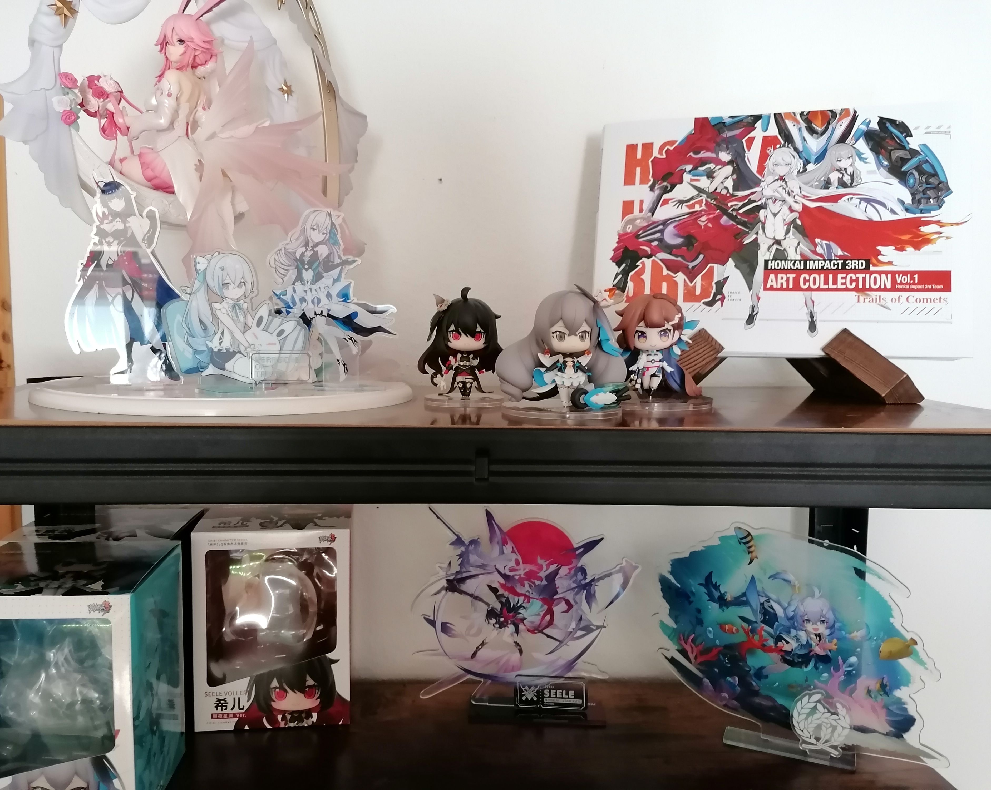 My current HI3rd & HSR, Figure & Acrylic Standee Collection Honkai ...