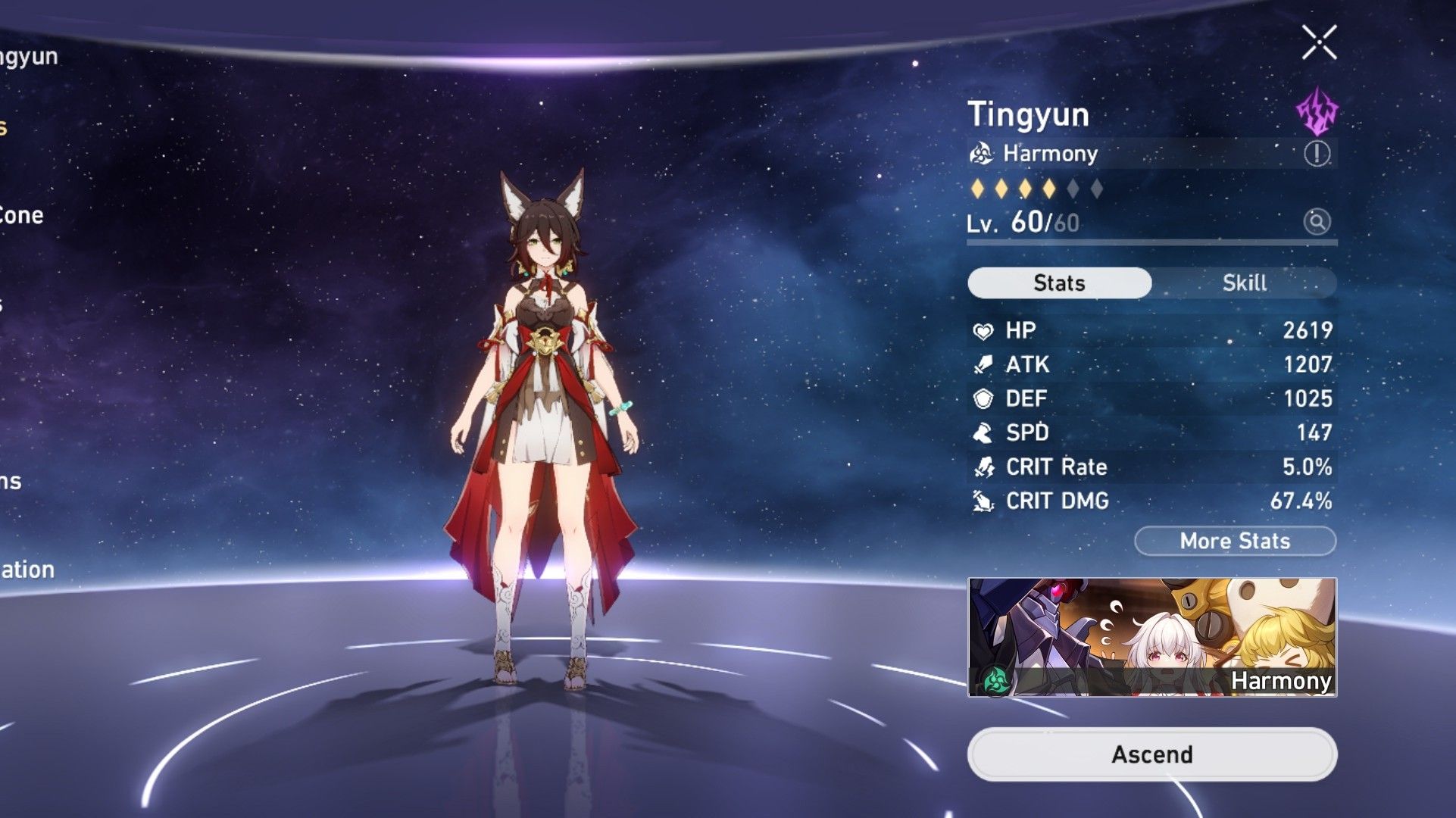 Trying to Build anti🪦Ting Yun Honkai: Star Rail | HoYoLAB