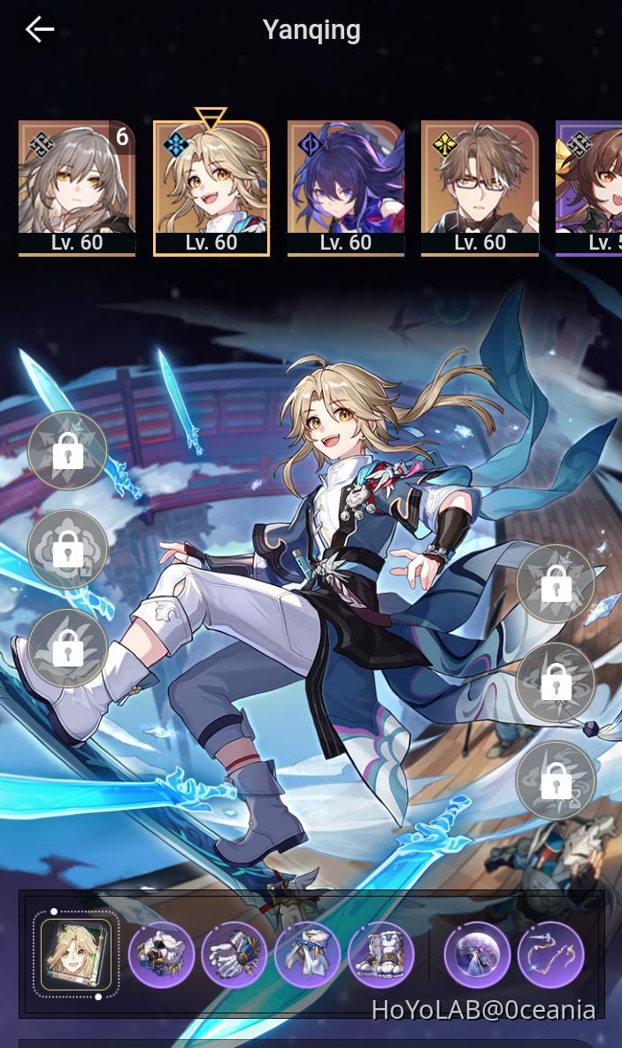 Been upgrading Yanqing Honkai: Star Rail | HoYoLAB