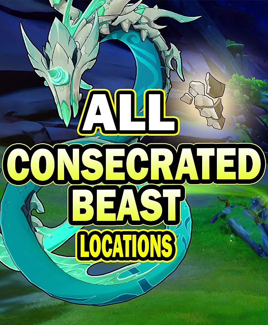 All Consecrated Beasts Locations (Video & Maps) Genshin Impact | HoYoLAB