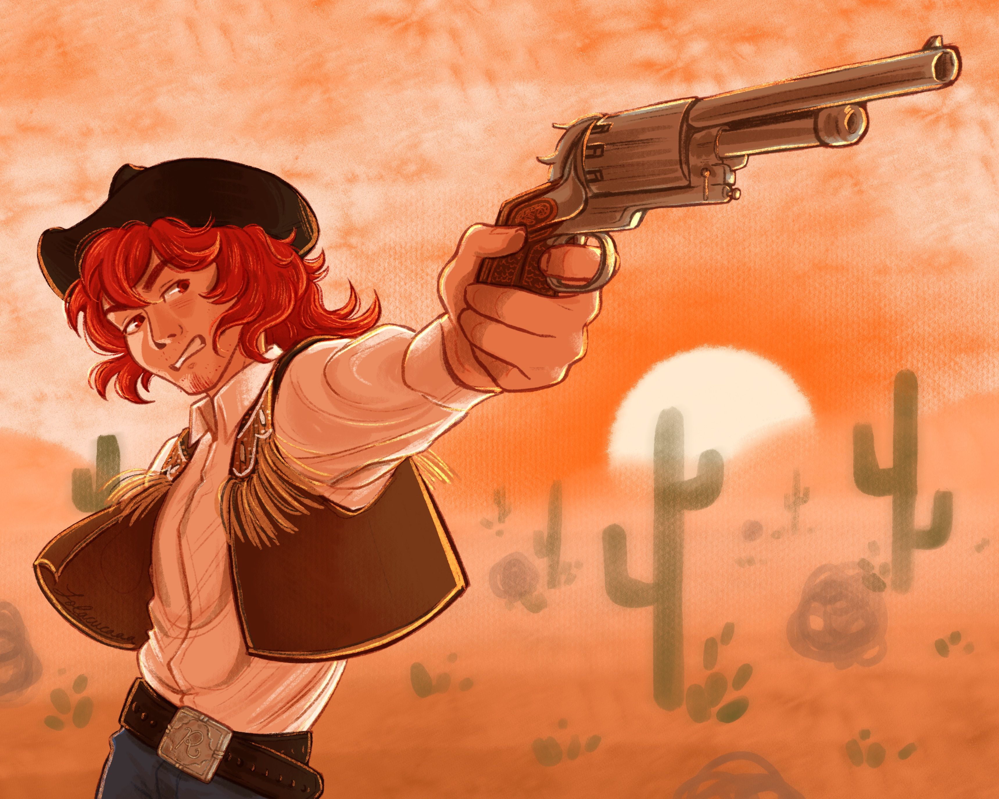 Cowboy Diluc Genshin Impact | HoYoLAB