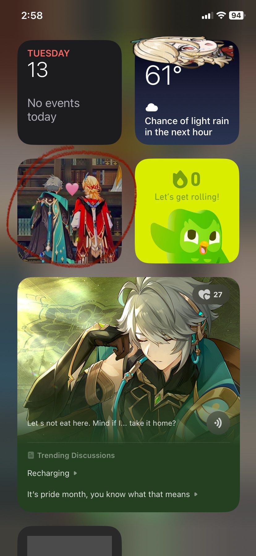 Silly little widgets got even more silly Genshin Impact | HoYoLAB