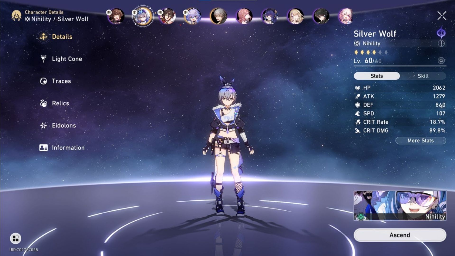 how to build silver wolf Honkai: Star Rail | HoYoLAB