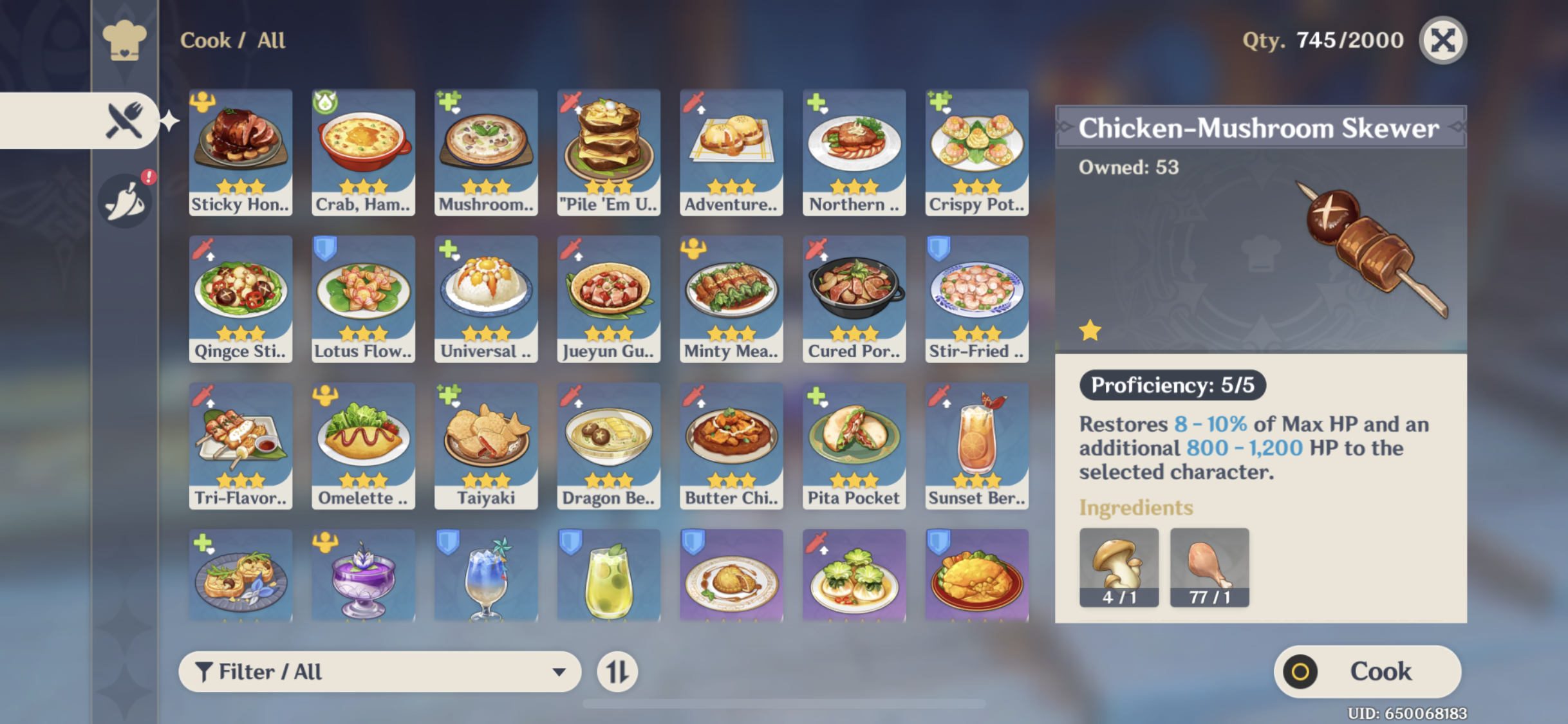 Cooking Genshin Impact | HoYoLAB