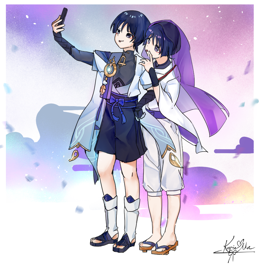 Wanderer Kunikuzushi 💙💜 Genshin Impact | HoYoLAB