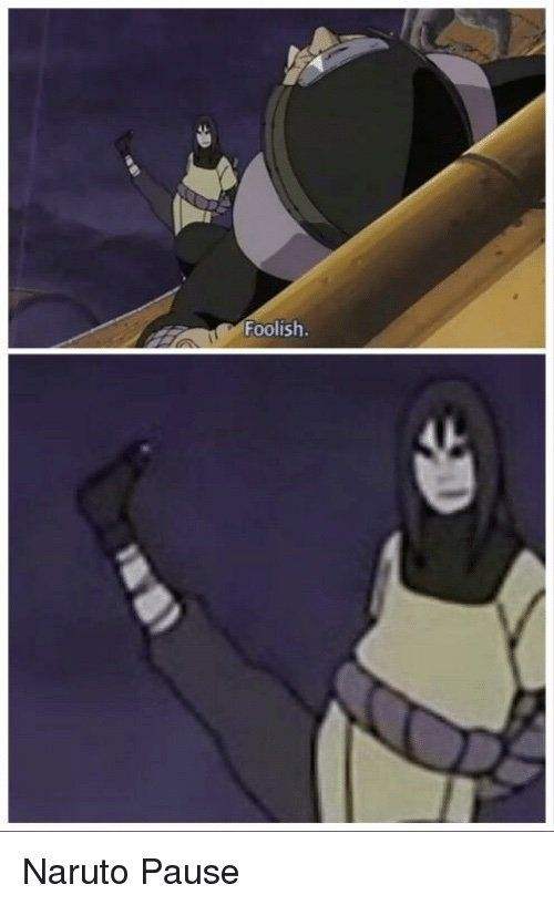Never pause Naruto be like: | HoYoLAB