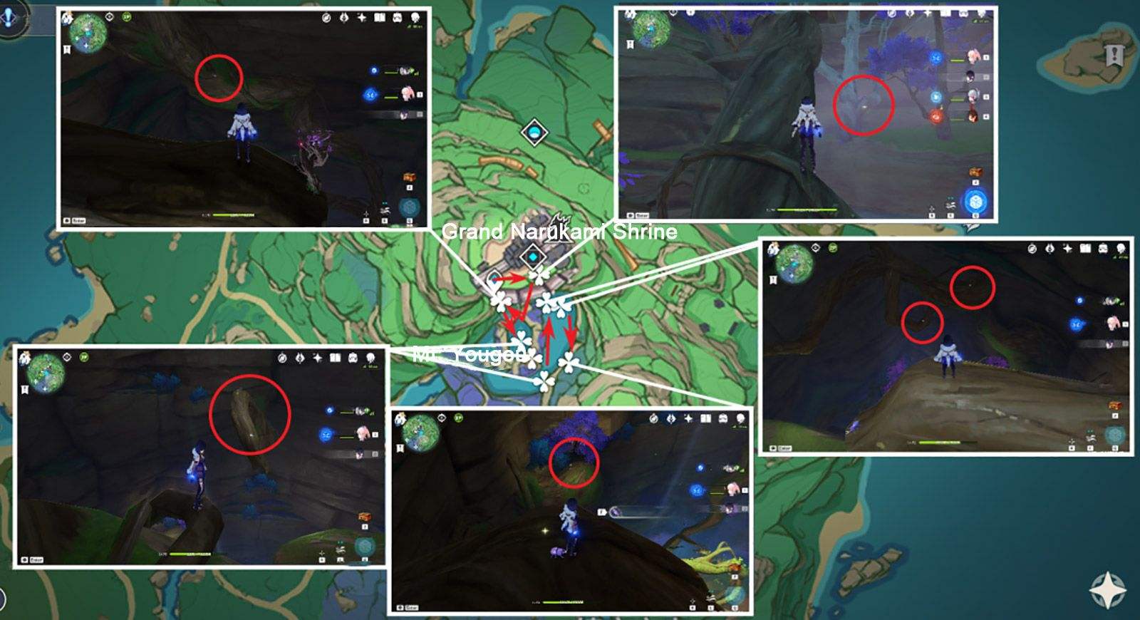 Recommended Collection Path of Onikabuto Genshin Impact | HoYoLAB