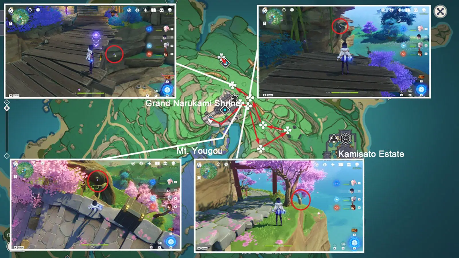 Recommended Collection Path of Onikabuto Genshin Impact | HoYoLAB