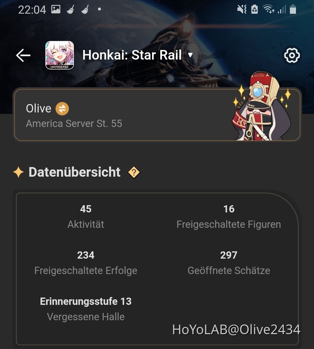 My Star Rail Account Honkai: Star Rail | HoYoLAB