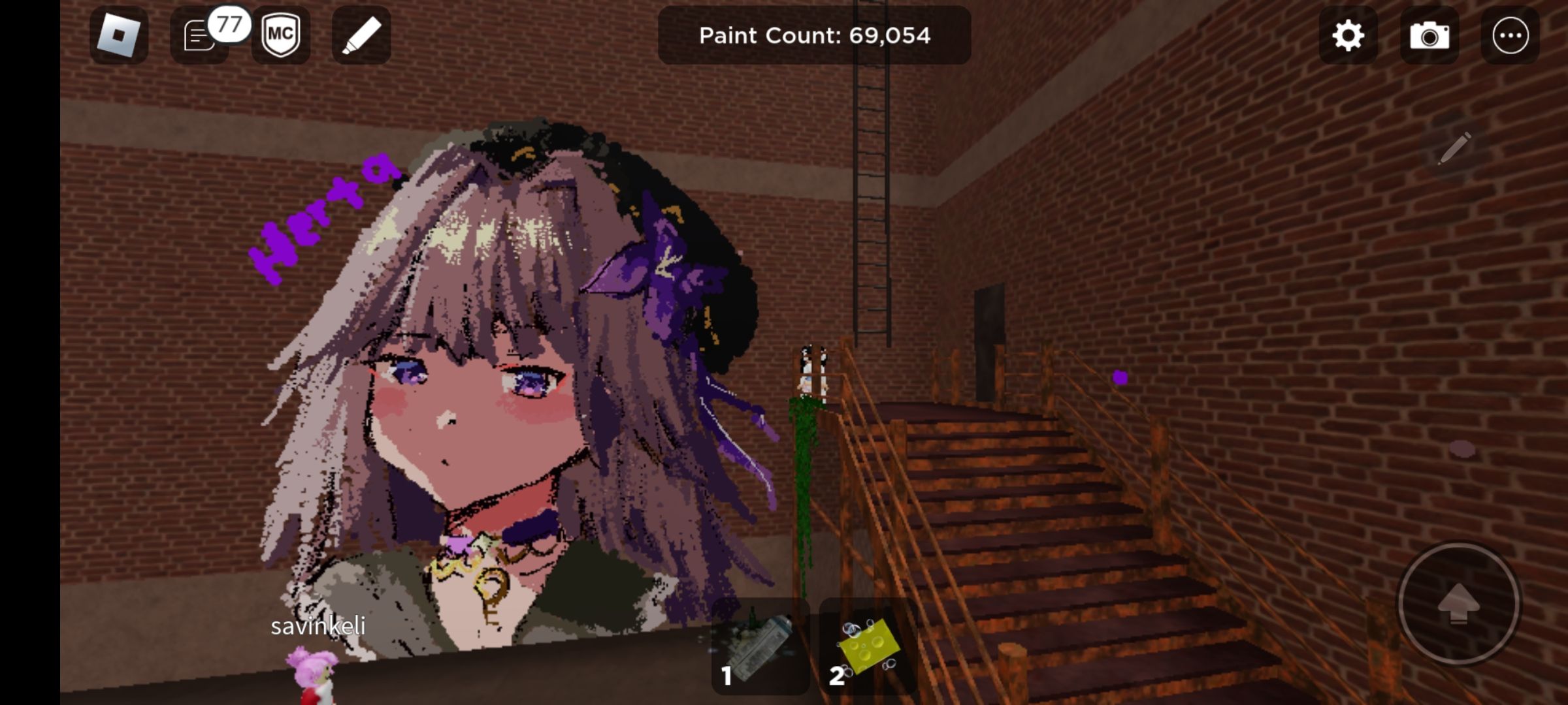 Herta in Spray Paint Roblox Honkai: Star Rail | HoYoLAB