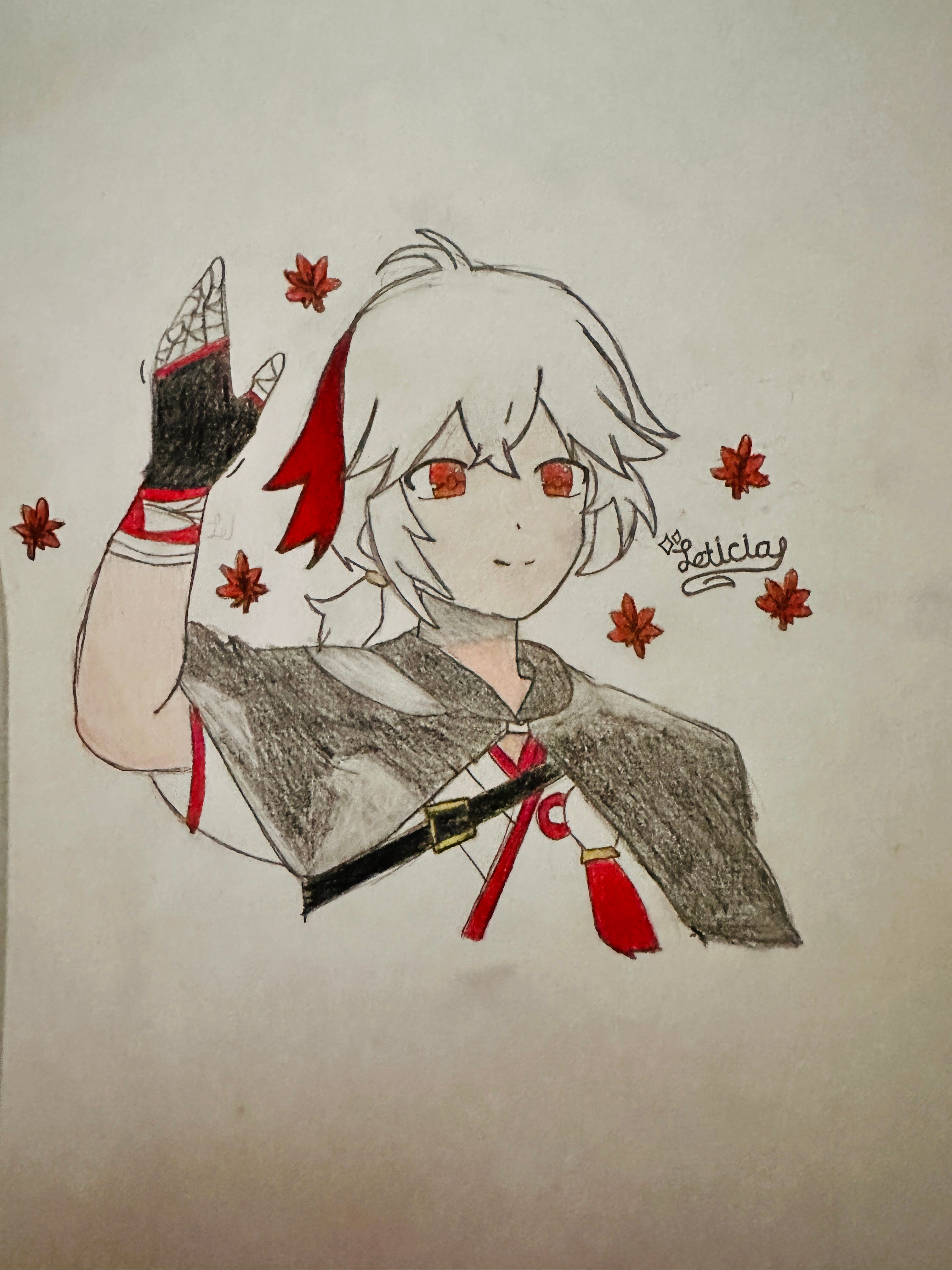 Kadehara Kazuha Fanart Art Contest Genshin Impact | HoYoLAB