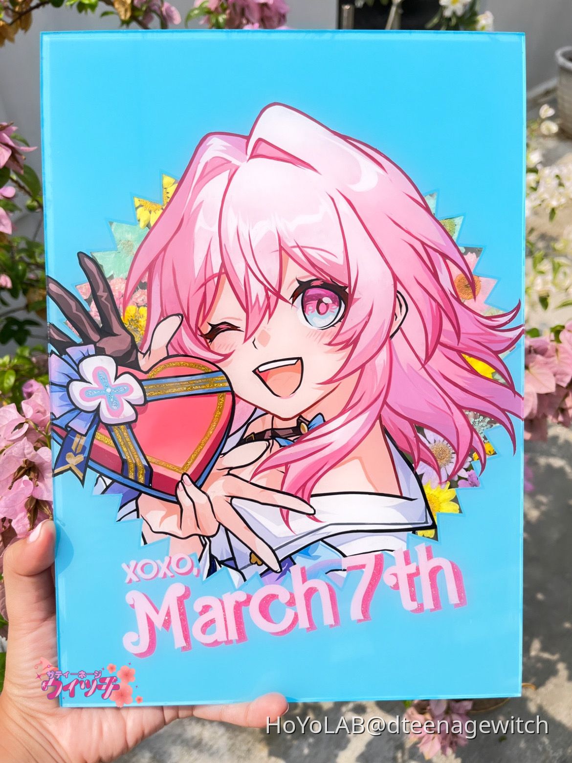 March 7th Glass Painting by Me Honkai: Star Rail | HoYoLAB