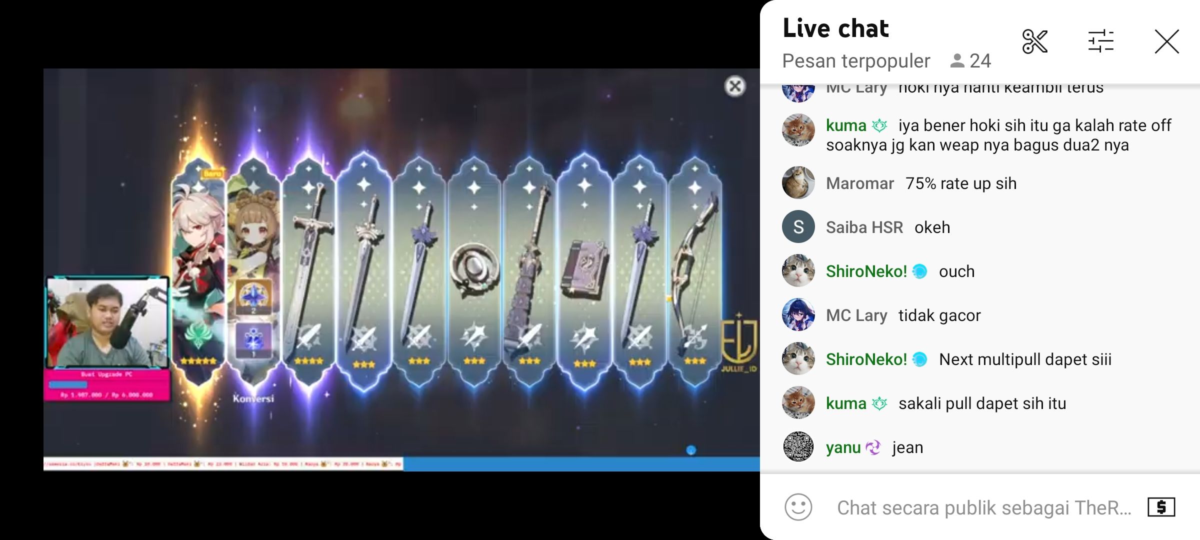 kazuha rate on pity 77 Genshin Impact | HoYoLAB