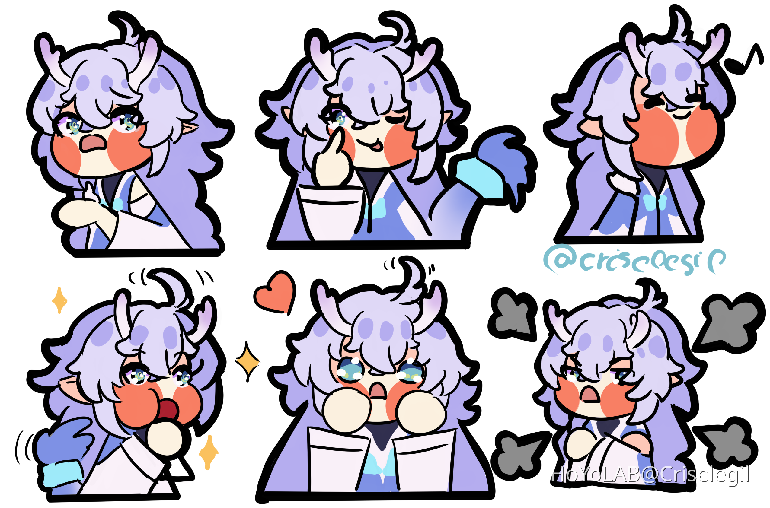 Bailu Stickers Honkai: Star Rail | HoYoLAB