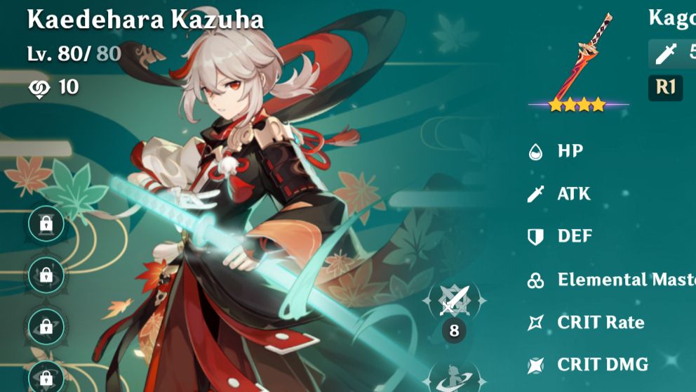 my two kaedehara kazuha builds i use Genshin Impact | HoYoLAB