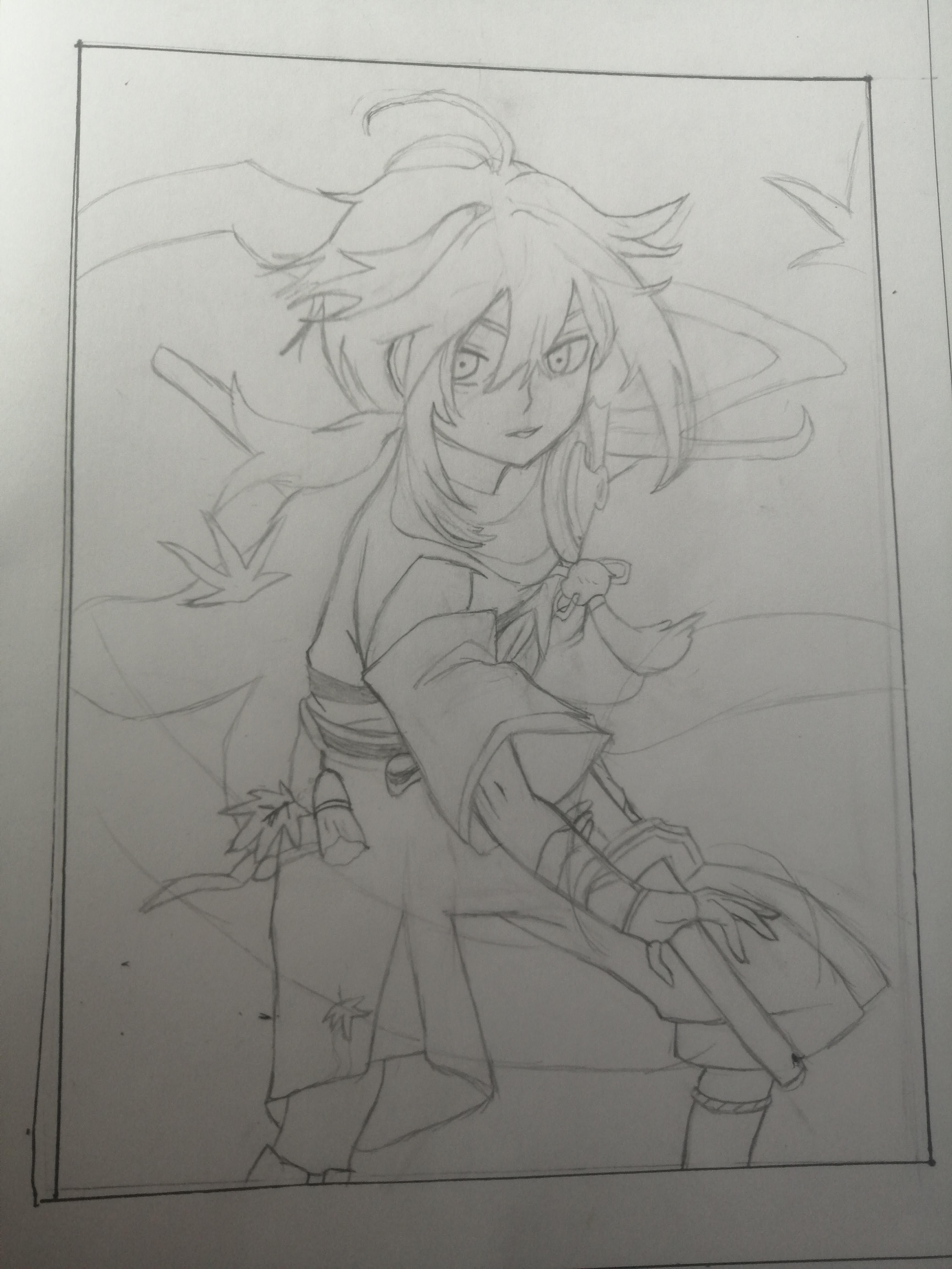 Fanart of Kaedehara Kazuha Genshin Impact | HoYoLAB