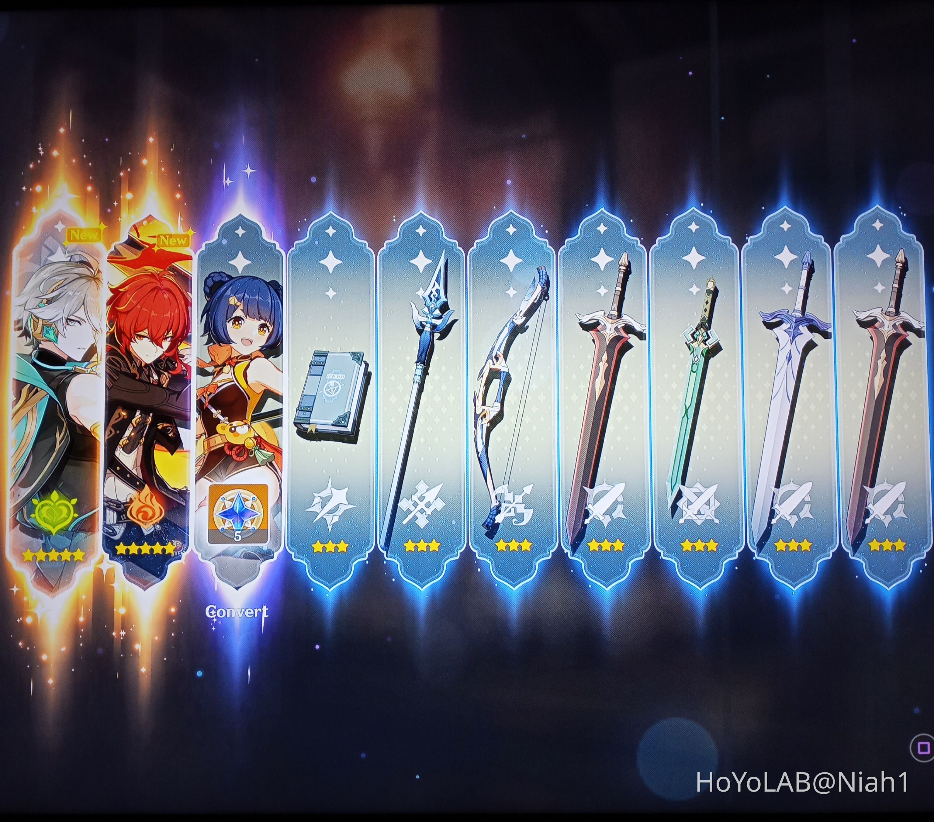 My first double five star pull! Genshin Impact | HoYoLAB