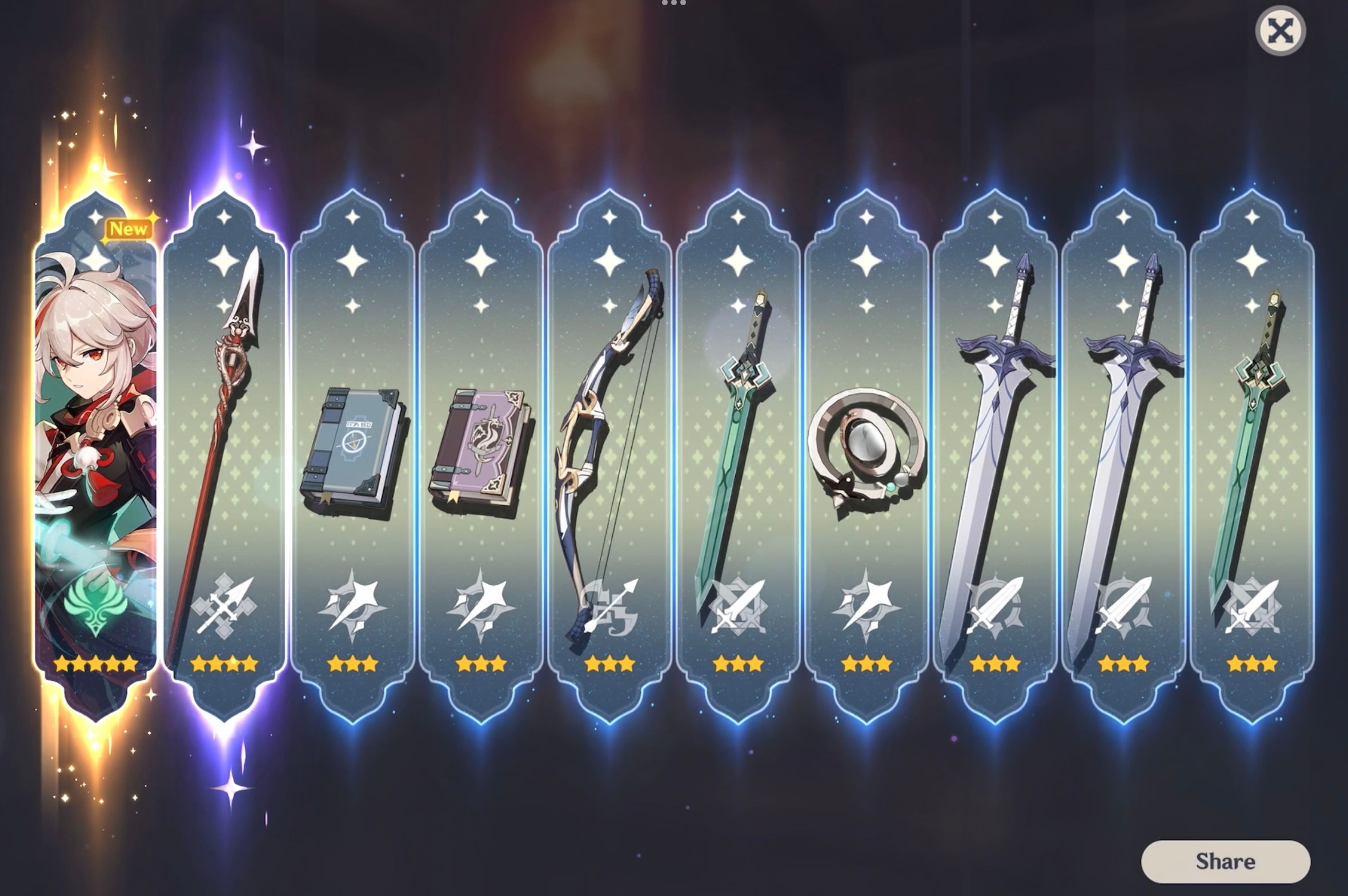 Got kazuha on second 10-pull Genshin Impact | HoYoLAB