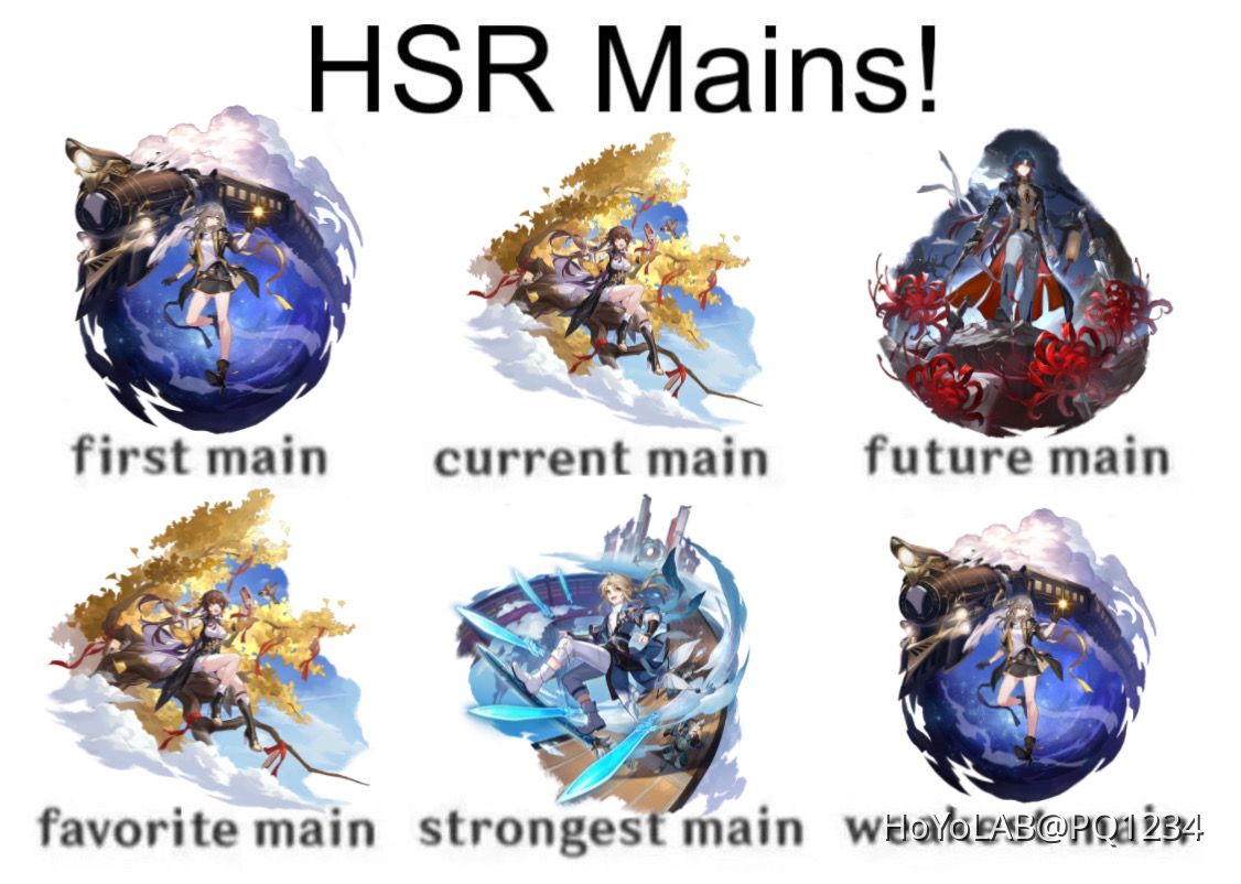 My HSR mains Honkai: Star Rail | HoYoLAB