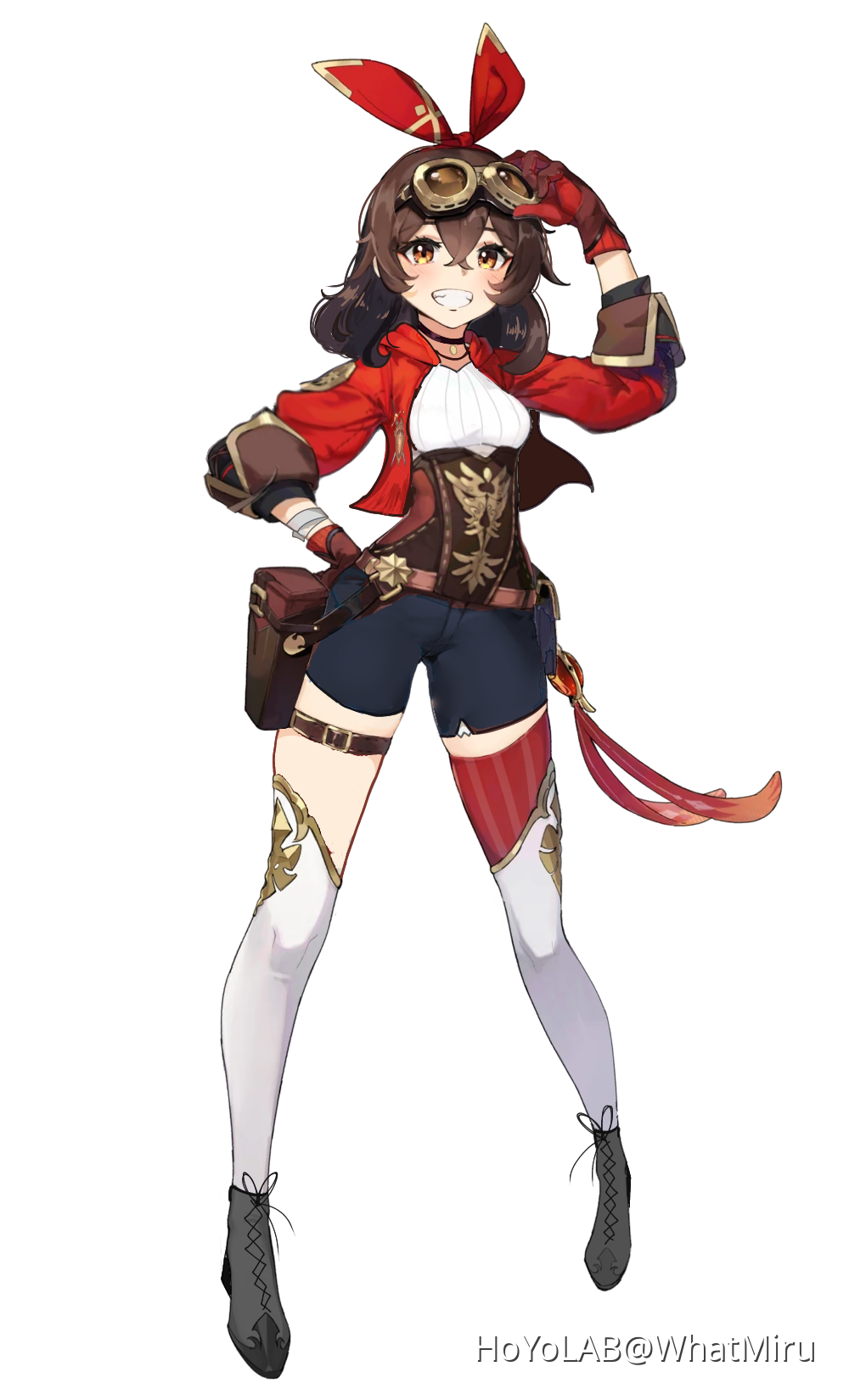 Amber skin design! Genshin Impact | HoYoLAB