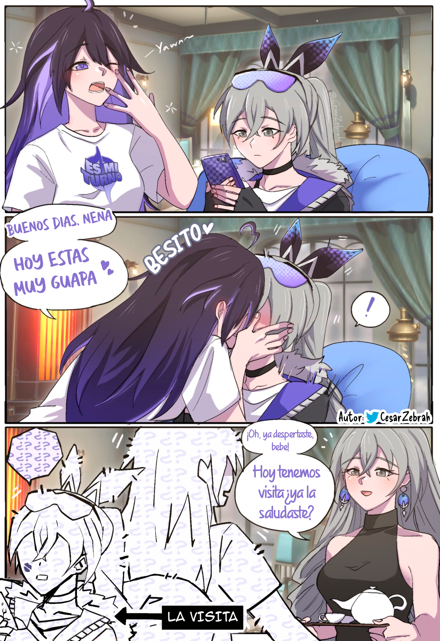 Visita - Autor: CesarZebrah(Twitter) Honkai: Star Rail | HoYoLAB