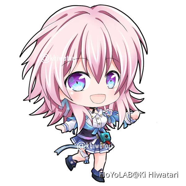 Chibi March 7th Honkai: Star Rail | HoYoLAB