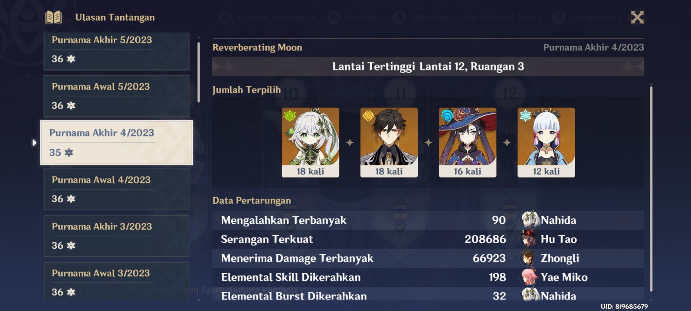 Pengacau Full star Genshin Impact | HoYoLAB