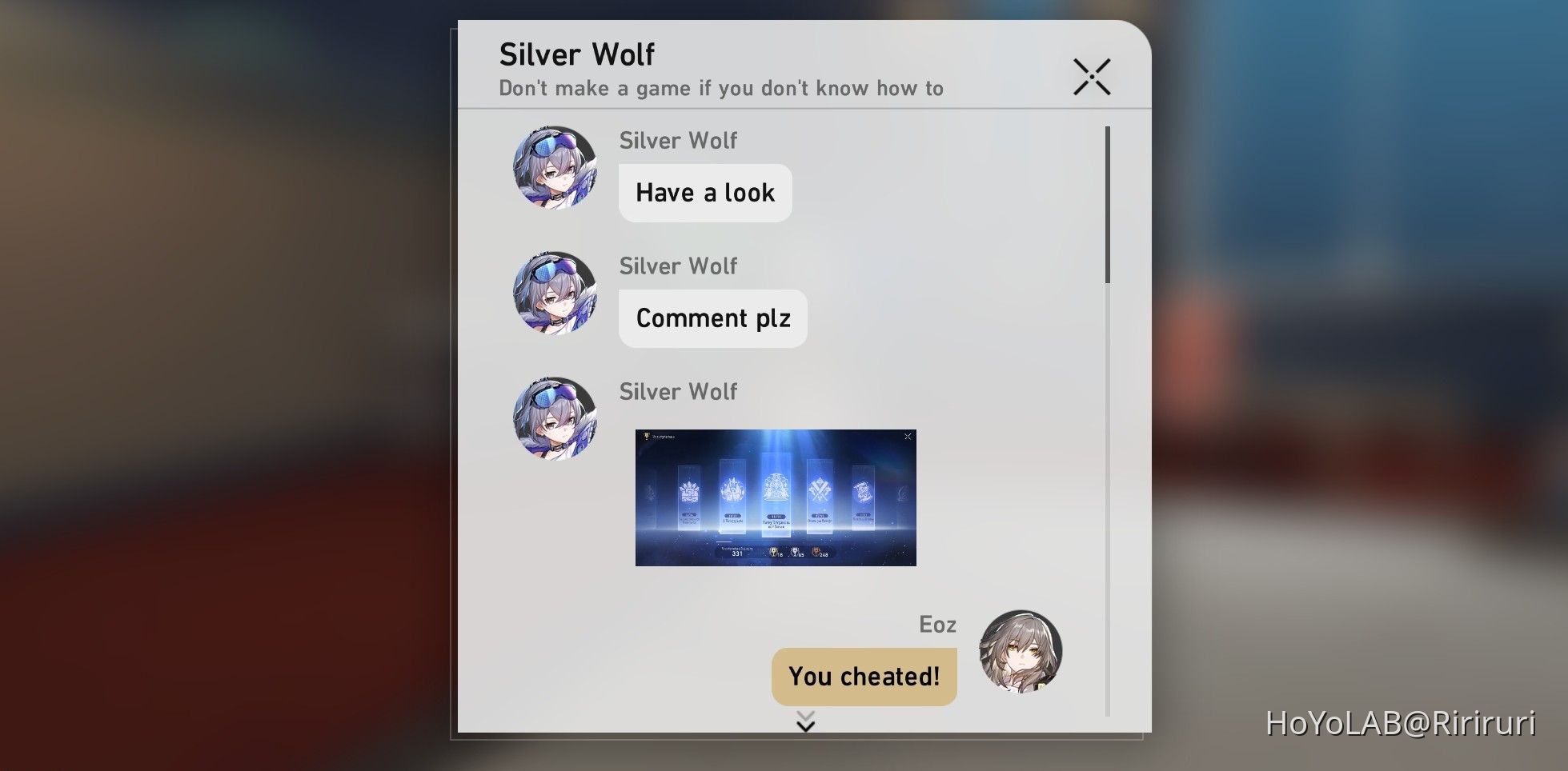 Silver Wolf is GOD Honkai: Star Rail | HoYoLAB