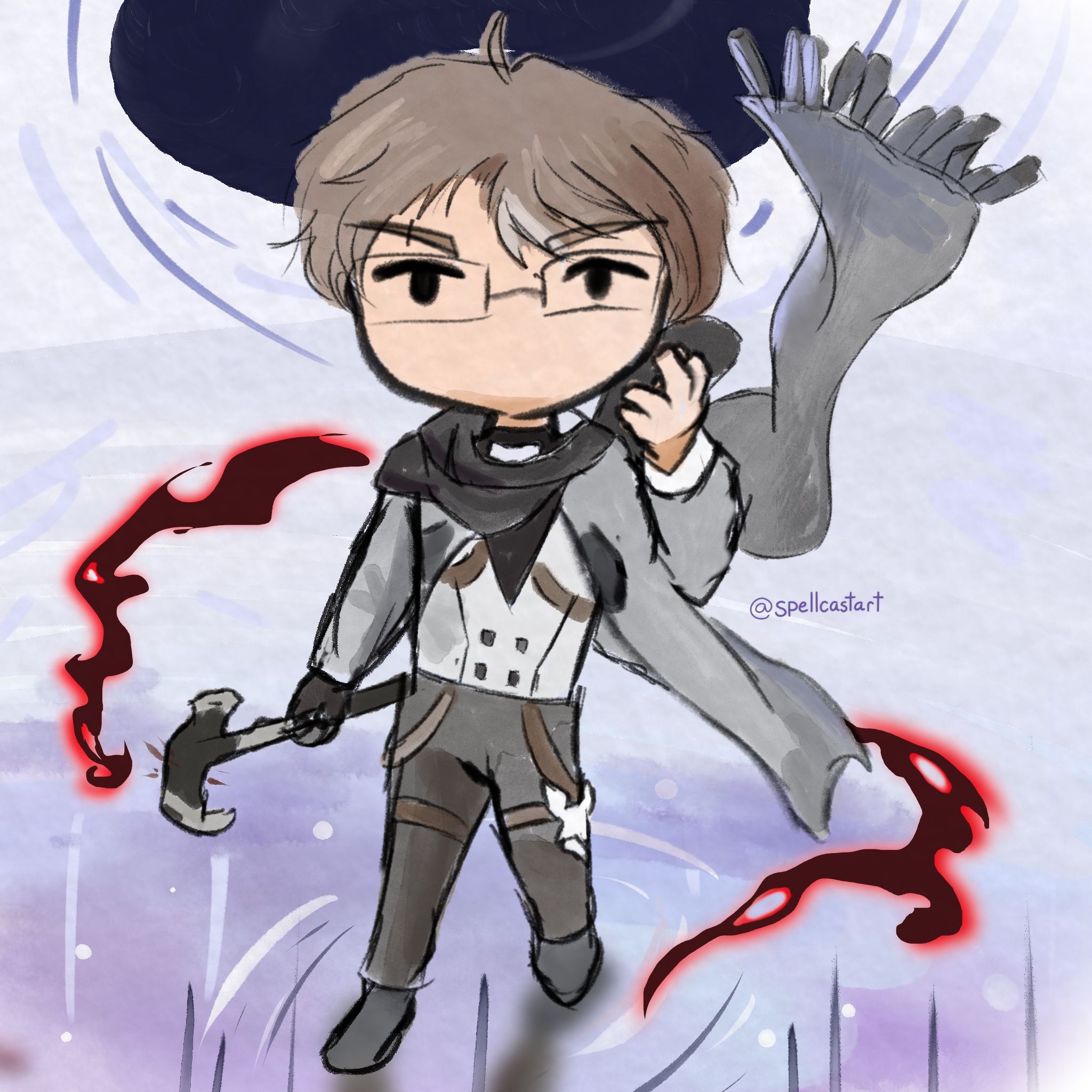 Chibi watercolor Welt Honkai: Star Rail | HoYoLAB