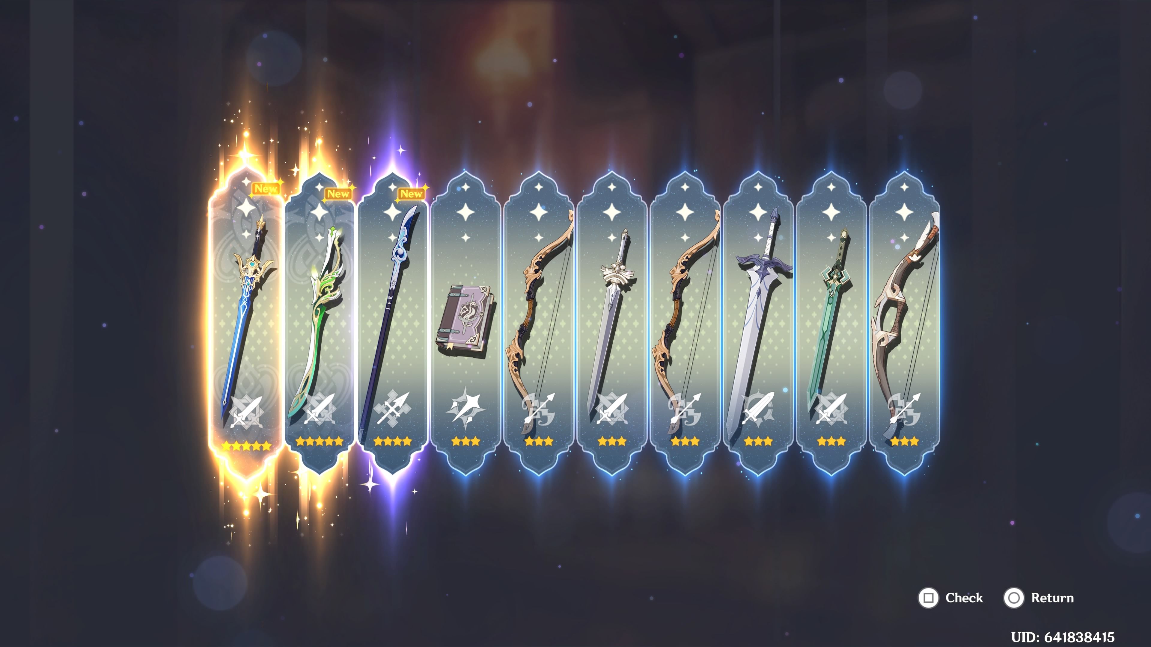 For the first time, two 5-star weapons with 60 wishes!🫣 Genshin Impact ...