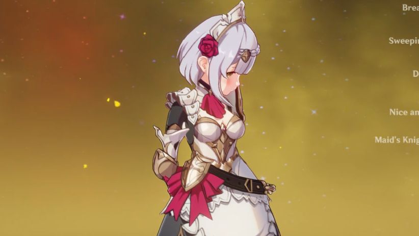 Am I Delusional Or Is She The Only One Doing This Genshin Impact Hoyolab