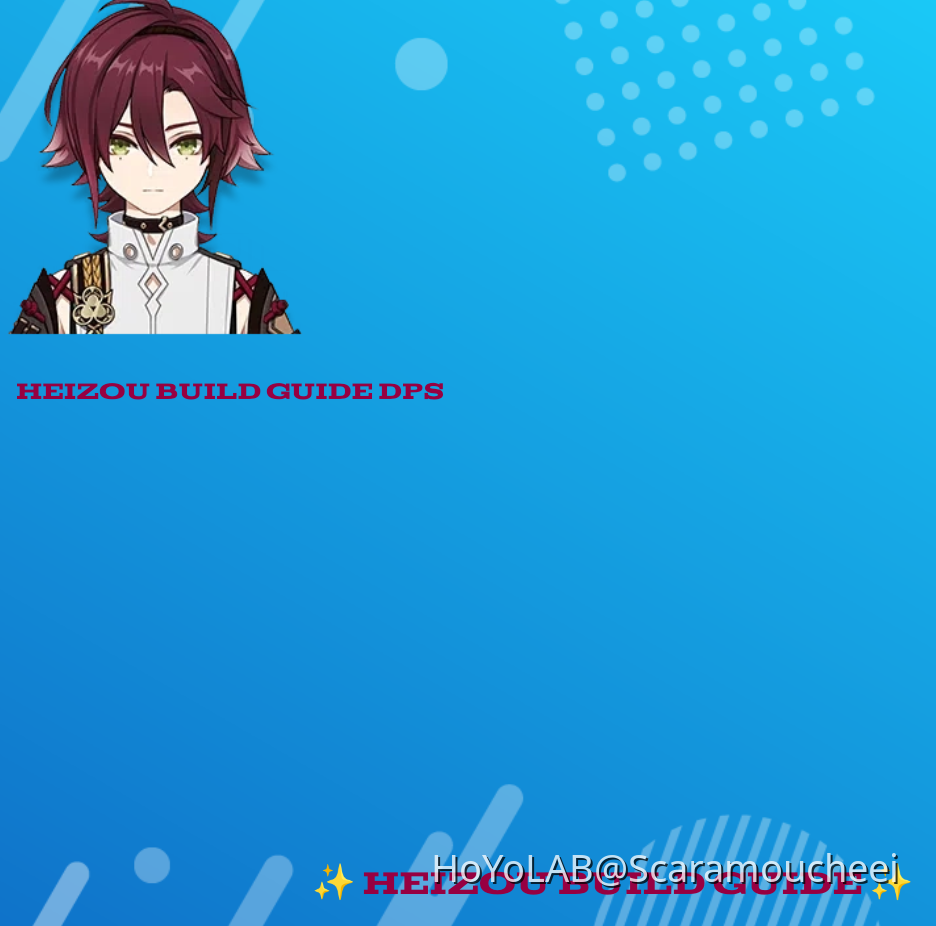 Heizou build guide DPS Genshin Impact | HoYoLAB