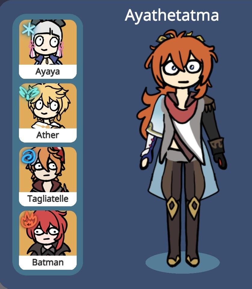 Combining characters, cuz why not ️ Genshin Impact | HoYoLAB