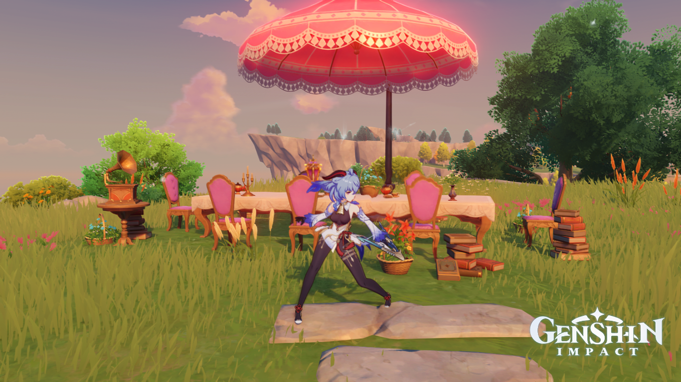 Coco Goat Ganyu TeaParty Genshin Impact | HoYoLAB