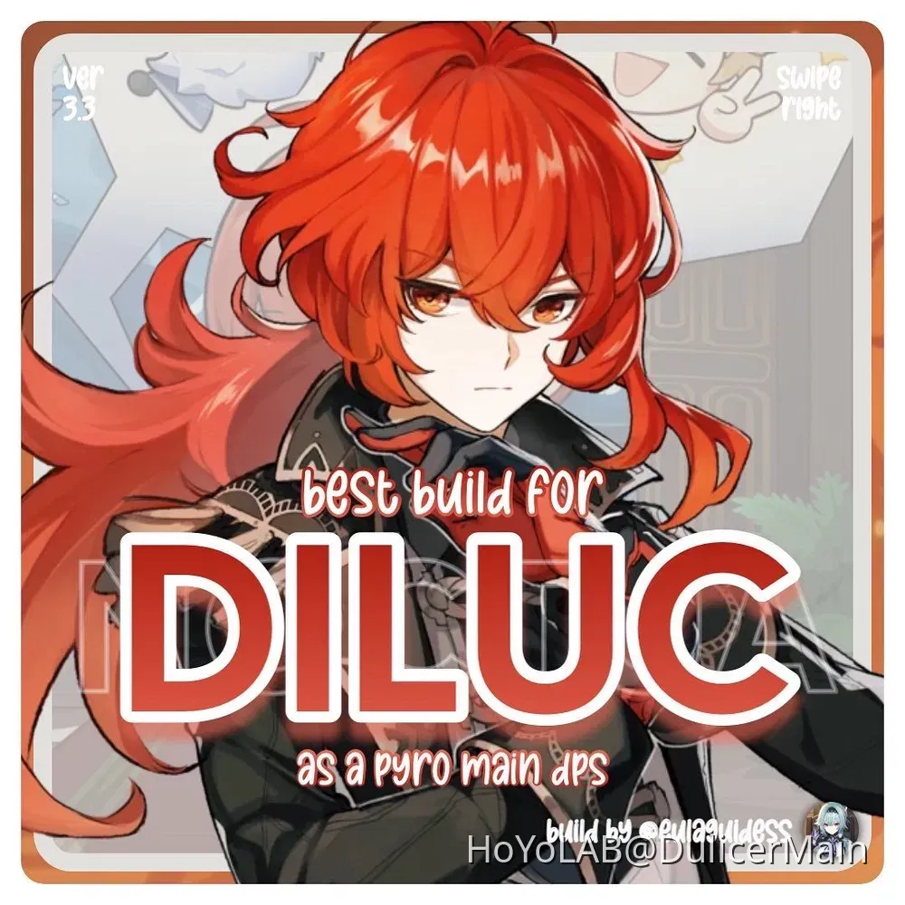 Diluc Build Guide!! (best character) Genshin Impact | HoYoLAB