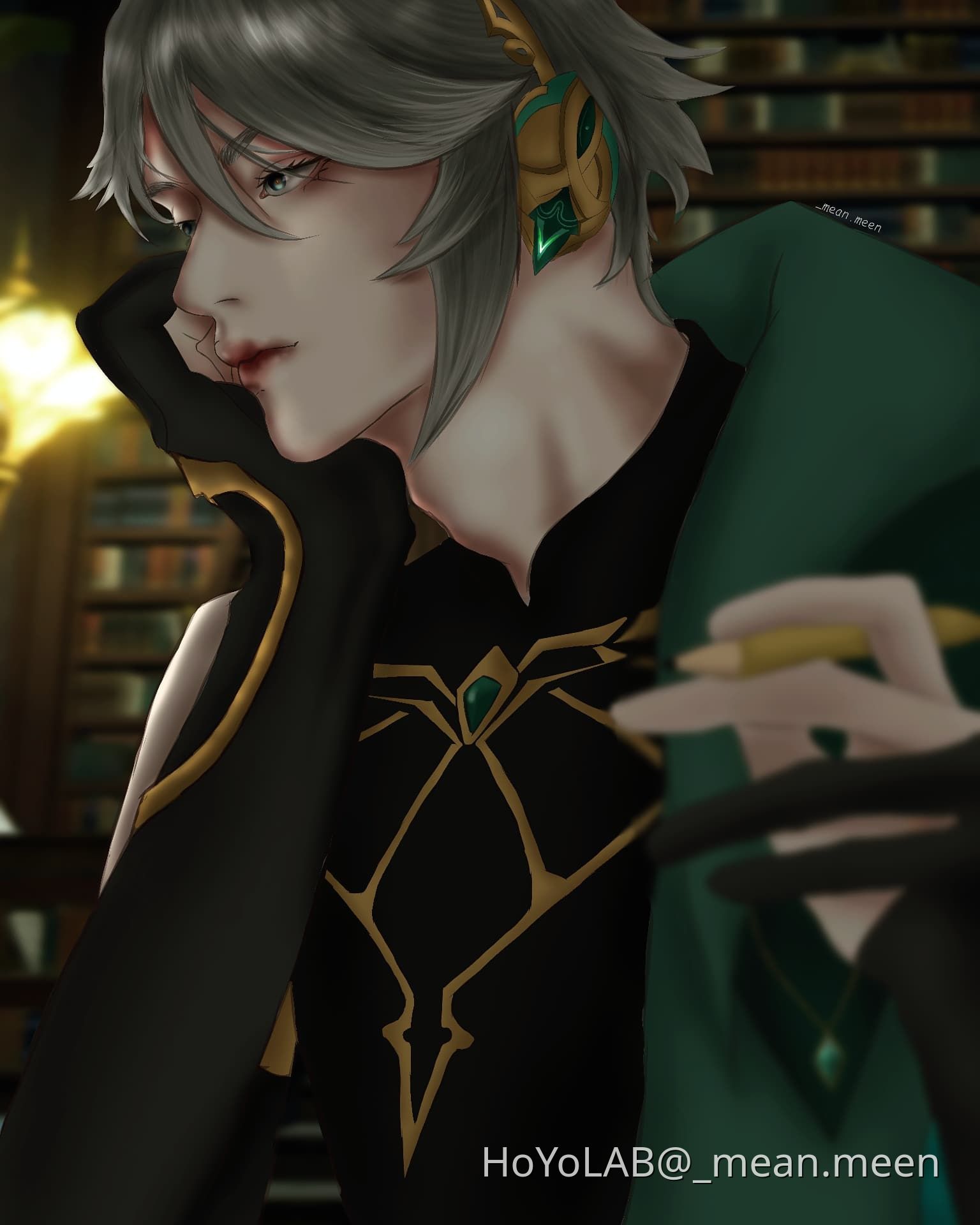 Alhaitham Fan Art Genshin Impact | HoYoLAB