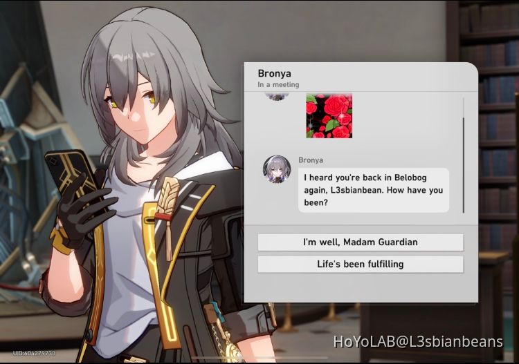 Bronya’s stickers im dead lol Honkai: Star Rail | HoYoLAB
