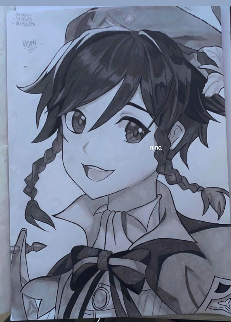 a venti drawing for his birthday!! (ﾟ∀ﾟ) Genshin Impact | HoYoLAB