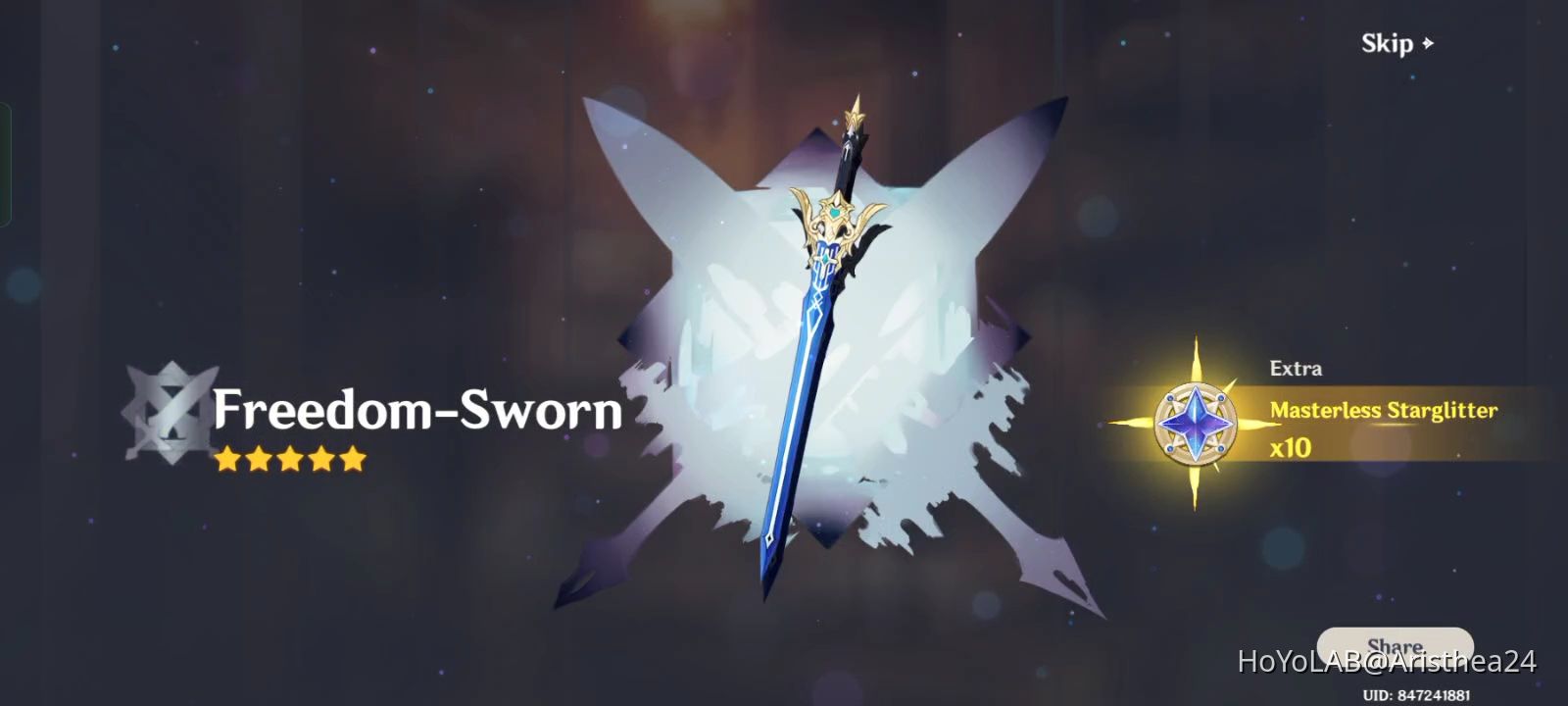 Freedom Sworn Genshin Impact | HoYoLAB