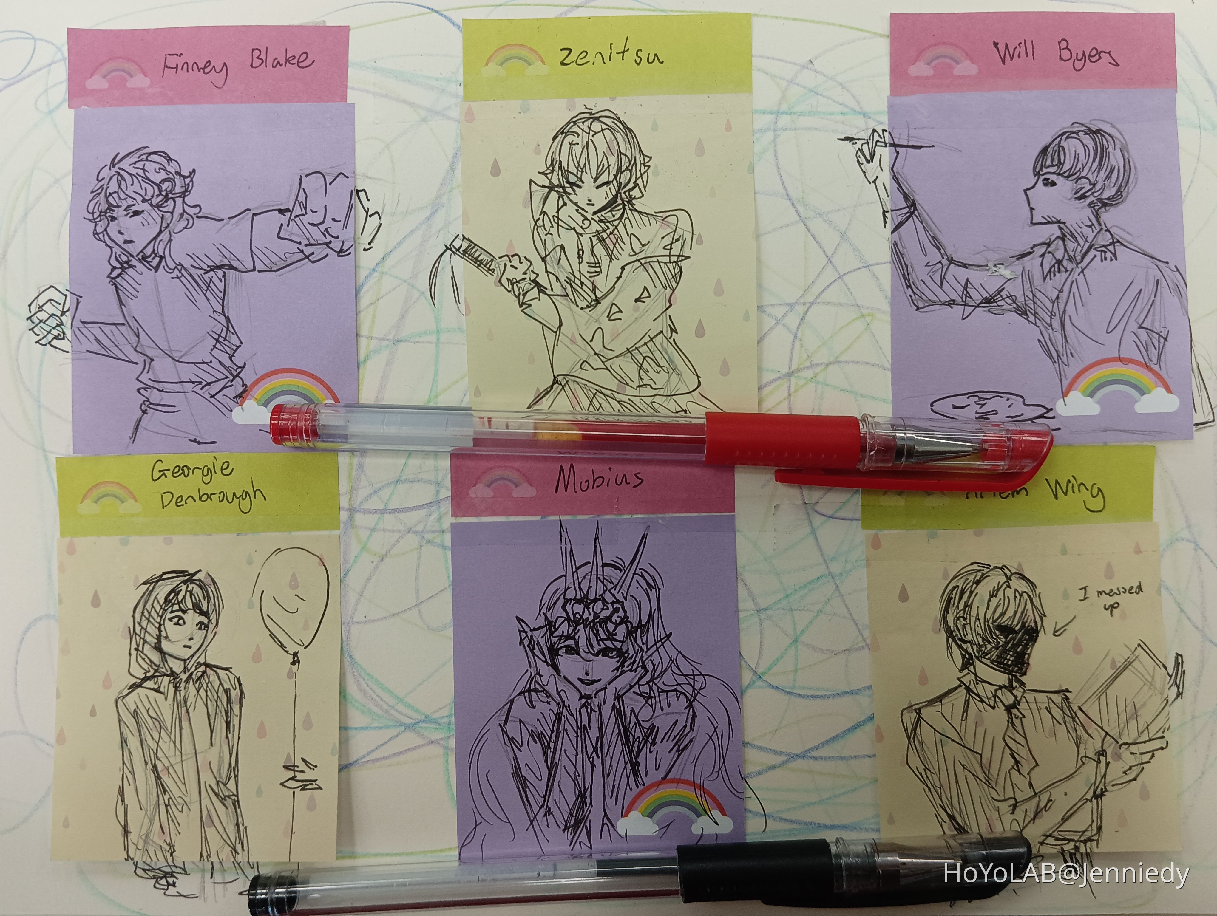 Drawing characters from different fandoms 2 Honkai Impact 3rd | HoYoLAB