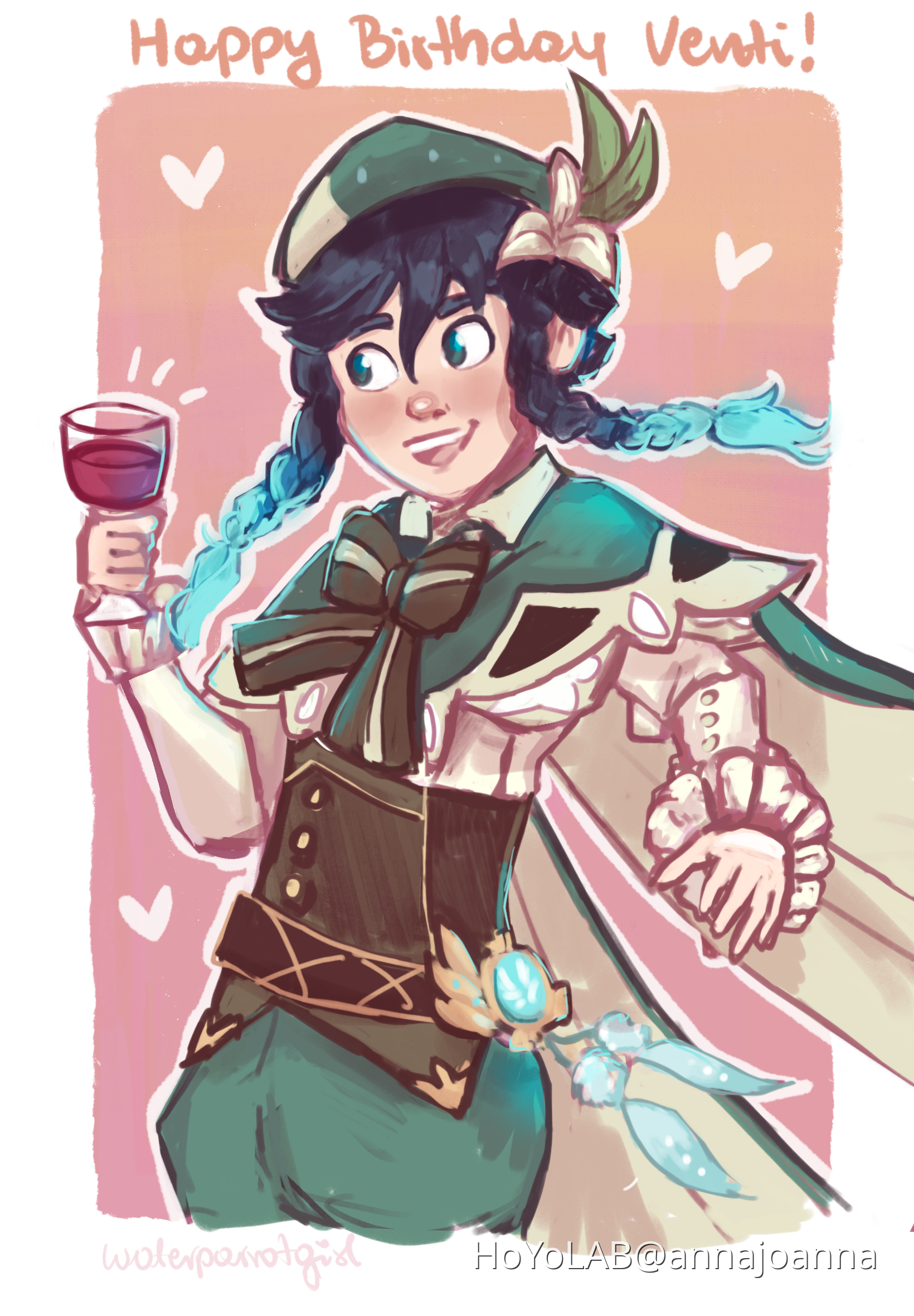 Happy Birthday Venti!! Genshin Impact | HoYoLAB