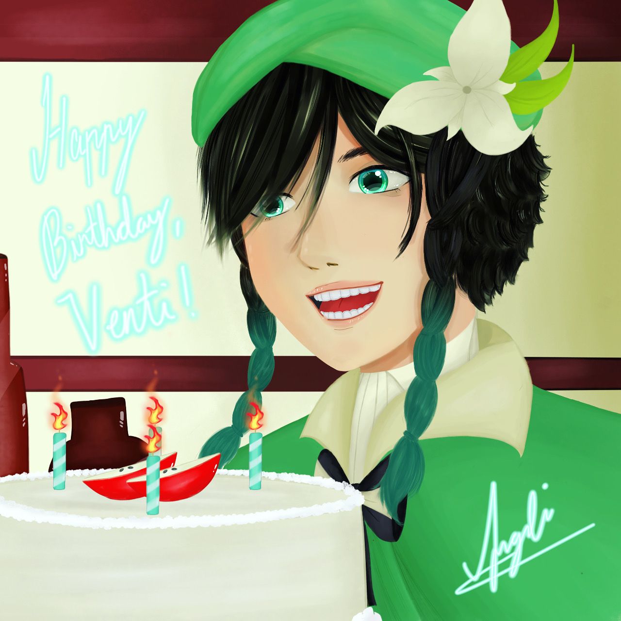 Happy Birthday, Venti! Genshin Impact | HoYoLAB