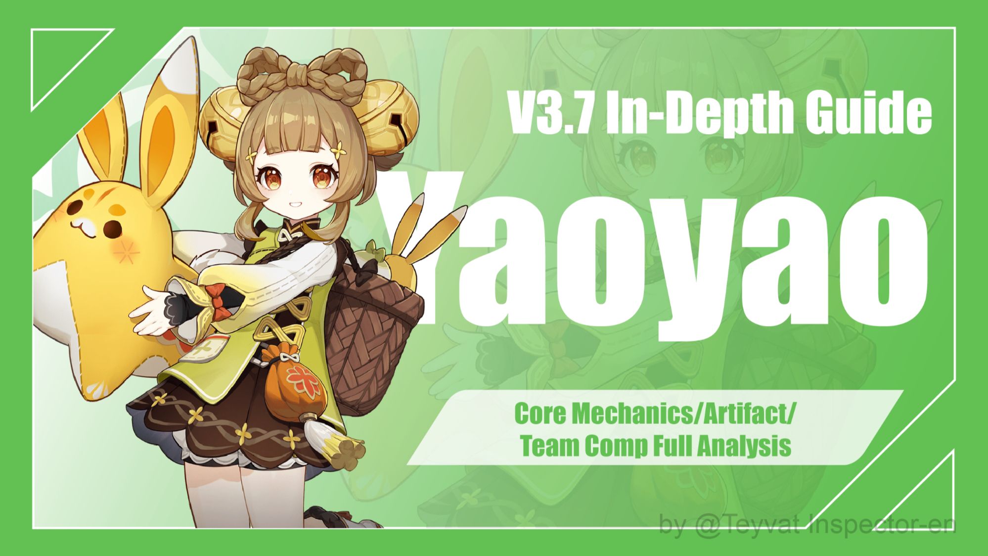 [V3.7] Worthy and Cute Off-Field Dendro Applicator & Support – Yaoyao ...