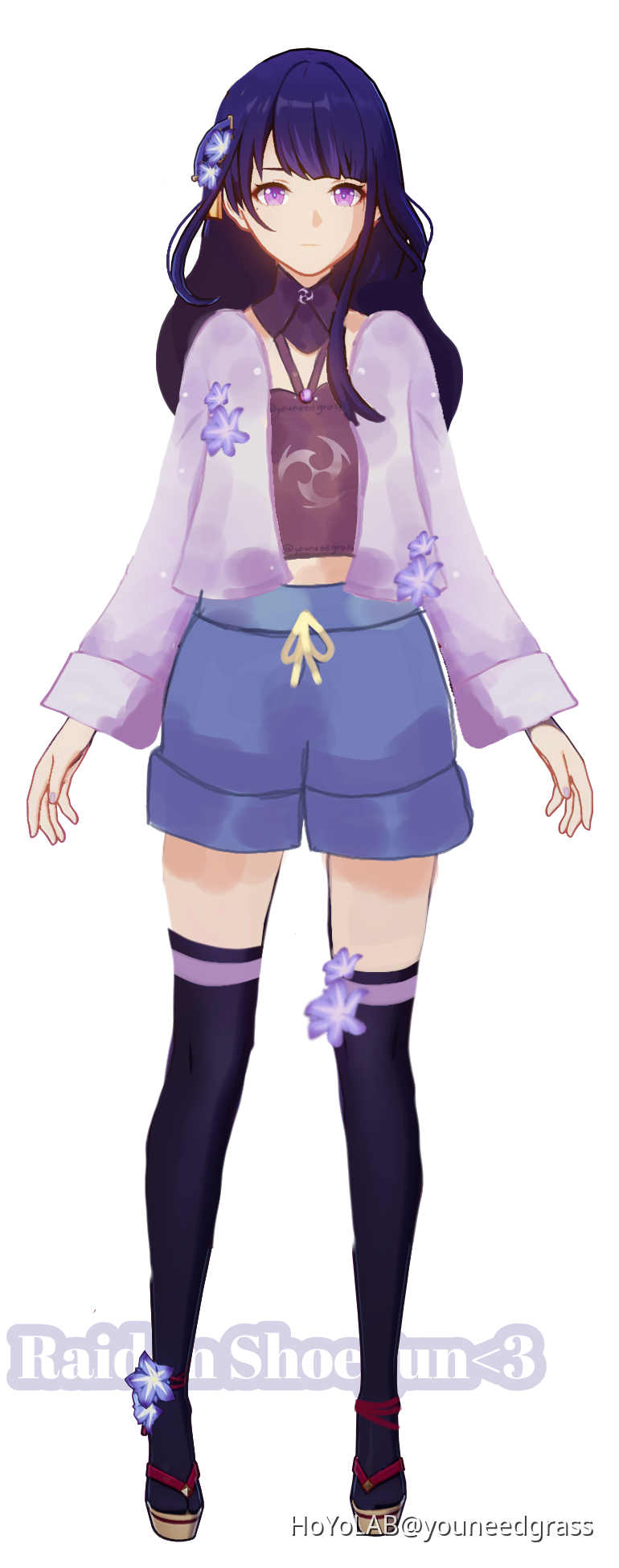 Raiden modern redesign? Genshin Impact | HoYoLAB