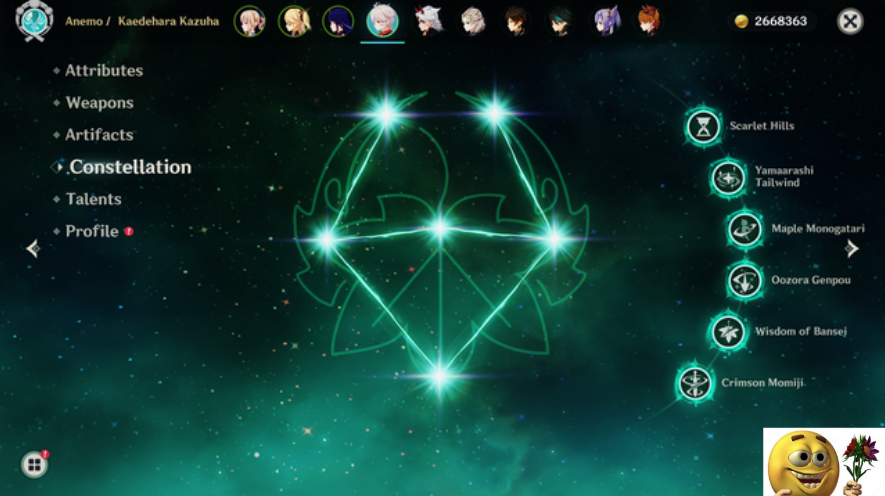 POV: your friend gets c6 kazuha :( BTW THEY TOLD ME TO HIDE THEIR UID ...